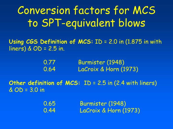 PPT - PENETRATION TEST COMPARISONS: MODIFIED CALIFORNIA VERSUS STANDARD ...