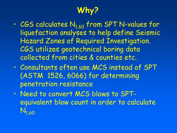 PPT - PENETRATION TEST COMPARISONS: MODIFIED CALIFORNIA VERSUS STANDARD ...