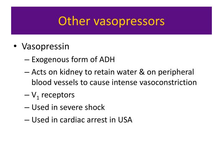 PPT - Inotropes & Vasopressors PowerPoint Presentation - ID:436060