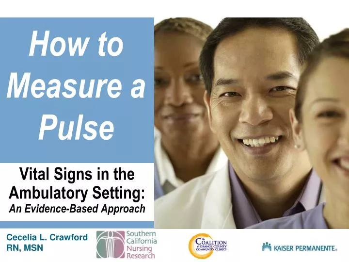 PPT - How to Measure a Pulse PowerPoint Presentation, free download ...