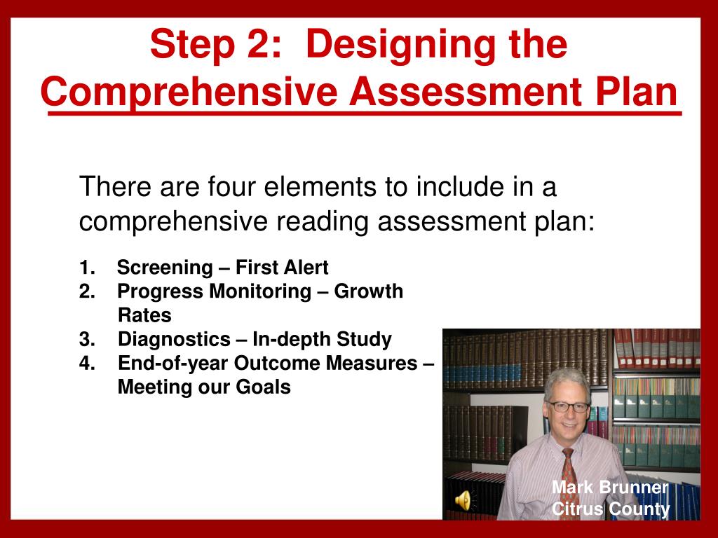 PPT - Using a Comprehensive Assessment Plan to Meet All Students ...