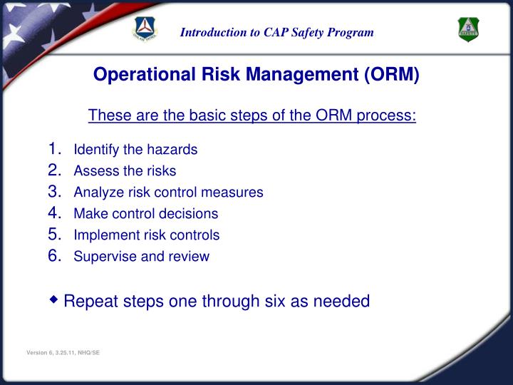 PPT - Introduction to CAP Safety (Cadets and Senior Members) PowerPoint ...