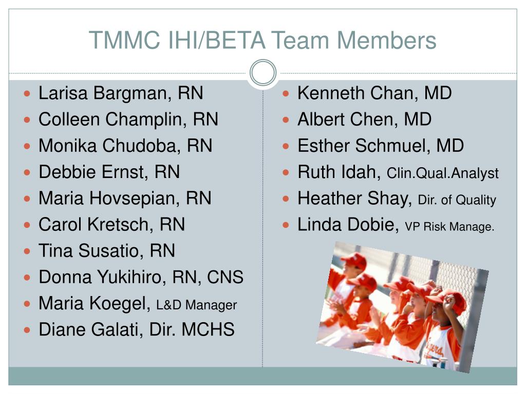 PPT - Improving Perinatal Care Torrance Memorial Medical Center ...