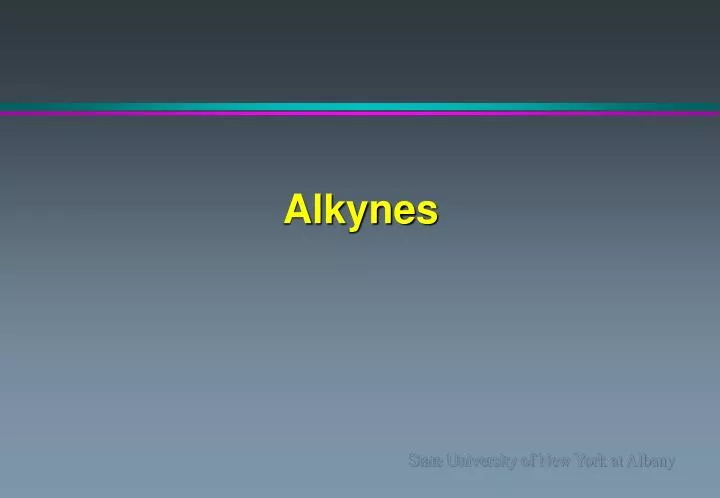 PPT - Alkynes PowerPoint Presentation, free download - ID:437131