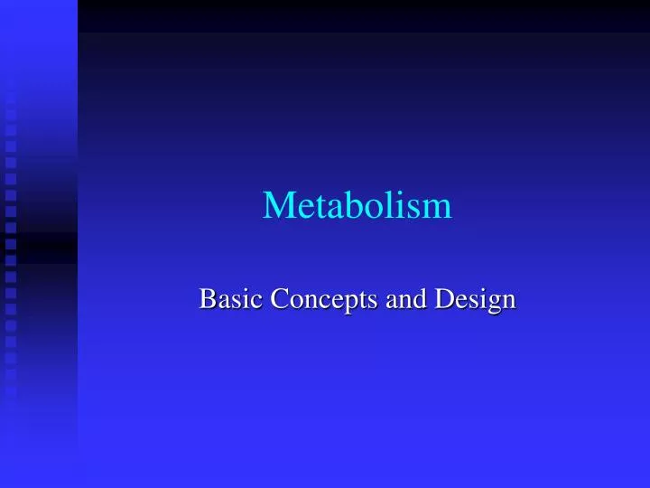 PPT - Metabolism PowerPoint Presentation, free download - ID:437453