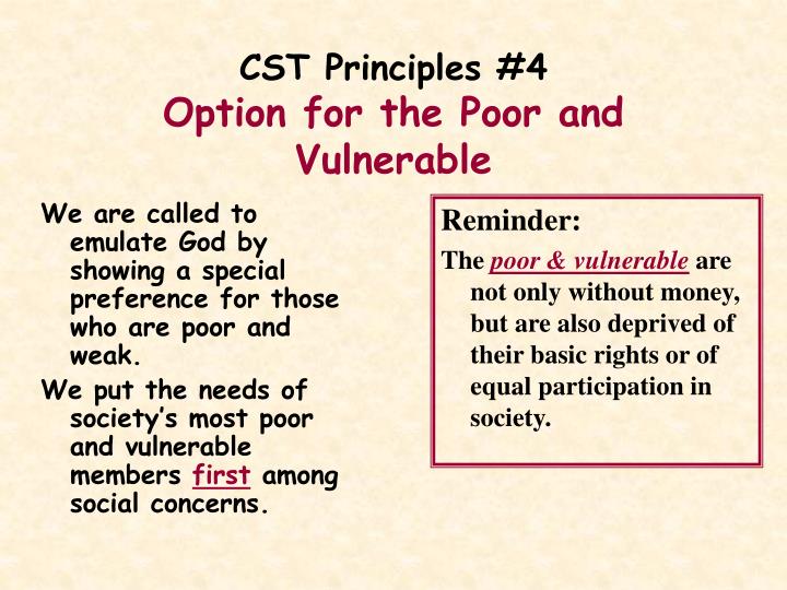 PPT - Principles of Catholic Social Teaching PowerPoint Presentation ...