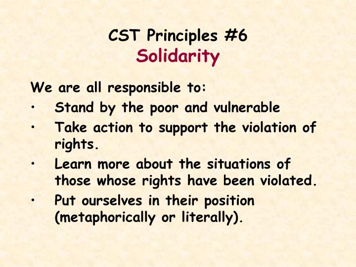 PPT - Principles of Catholic Social Teaching PowerPoint Presentation ...