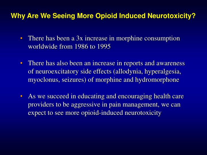 PPT - Management of Life-Threatening Opioid Neurotoxicity PowerPoint ...