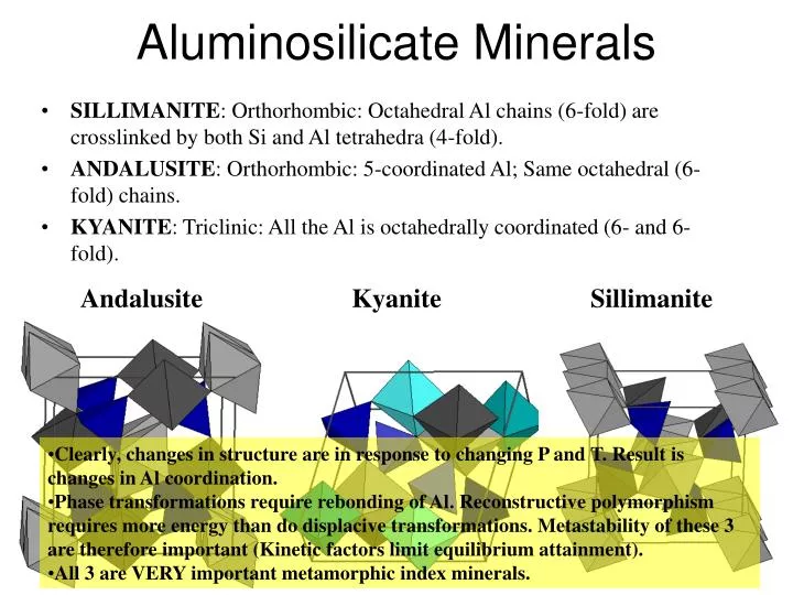 PPT - Aluminosilicate Minerals PowerPoint Presentation, free download ...
