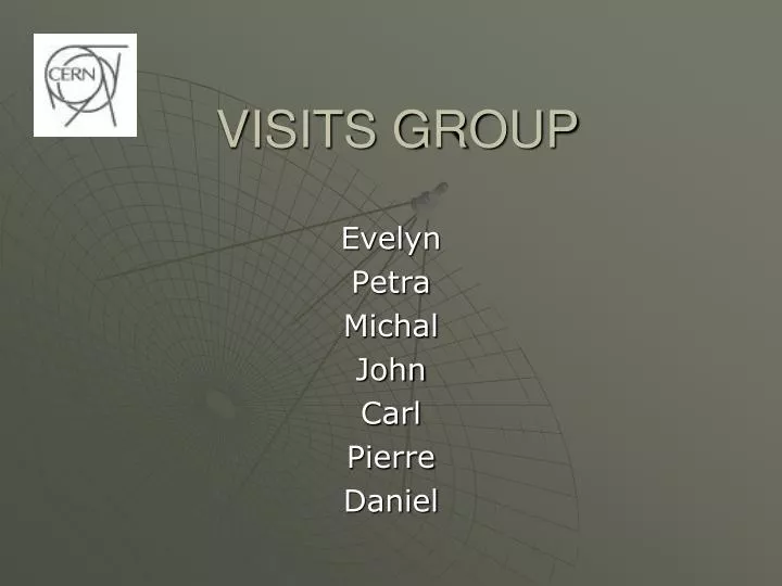 PPT - VISITS GROUP PowerPoint Presentation, free download - ID:438348