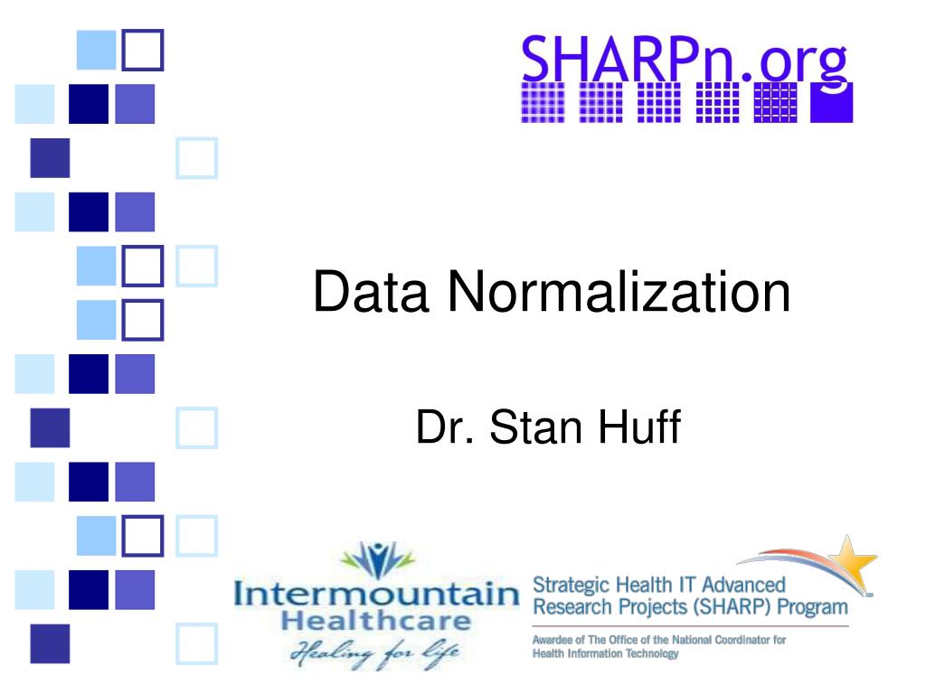 Normalization Normalization