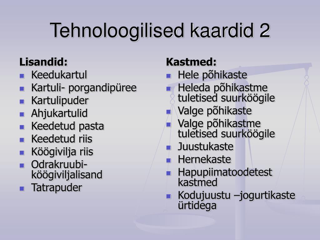PPT - Toiduvalmistamine suurköögis õpik PowerPoint Presentation, free ...