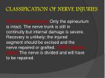 PPT - peripheral Nerve Injuries PowerPoint Presentation - ID:439247