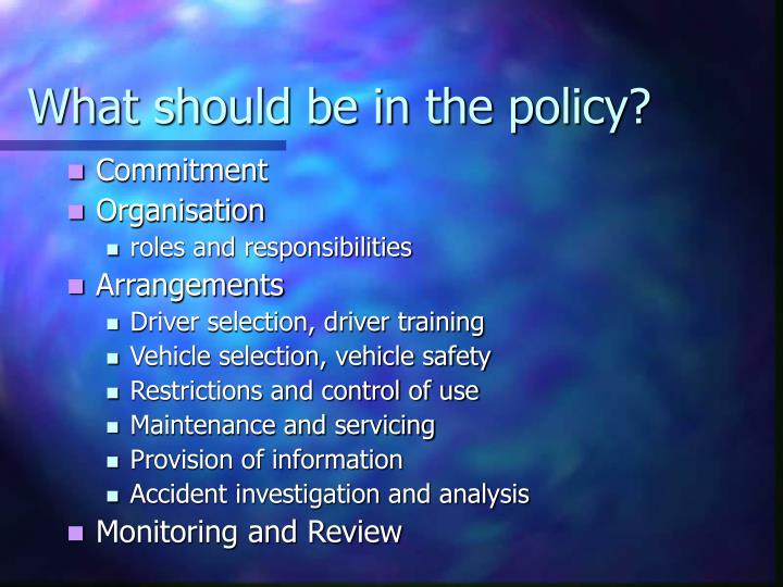 PPT - Occupational Road Risk PowerPoint Presentation - ID:439357