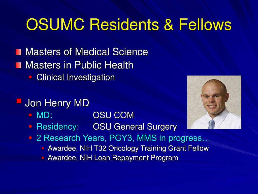 PPT - OSU Medical Student Research Education & Training PowerPoint ...