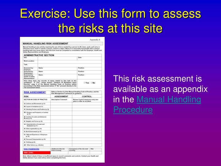 PPT - OHS&W Manual Handling Training PowerPoint Presentation - ID:440263