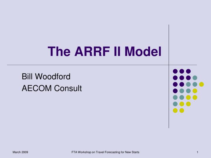 PPT - The ARRF II Model PowerPoint Presentation, free download - ID:440399