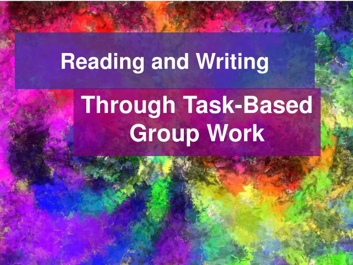 PPT - Reading and Writing PowerPoint Presentation, free download - ID ...