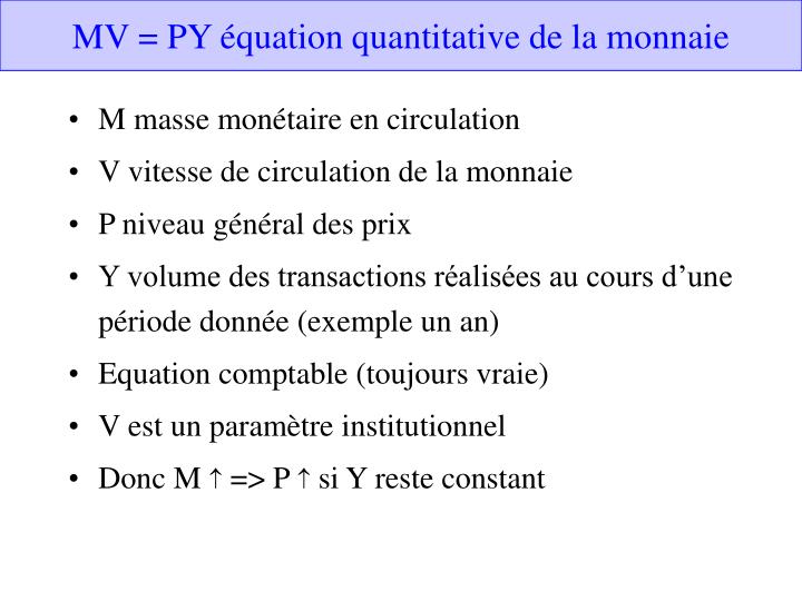 PPT - Rappels sur la monnaie, la politique monétaire et les régimes de ...