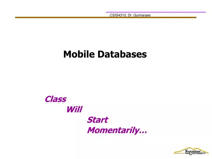 PPT - Class Will Start Momentarily… PowerPoint Presentation, free ...