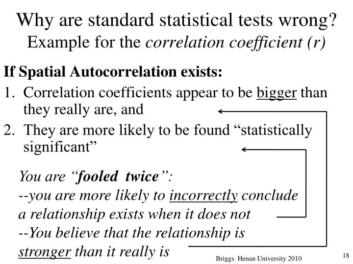 PPT - Spatial Autocorrelation: The Single Most Important Concept in ...