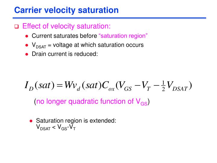 PPT - The MOS Transistor (Chapter-3) PowerPoint Presentation - ID:443063