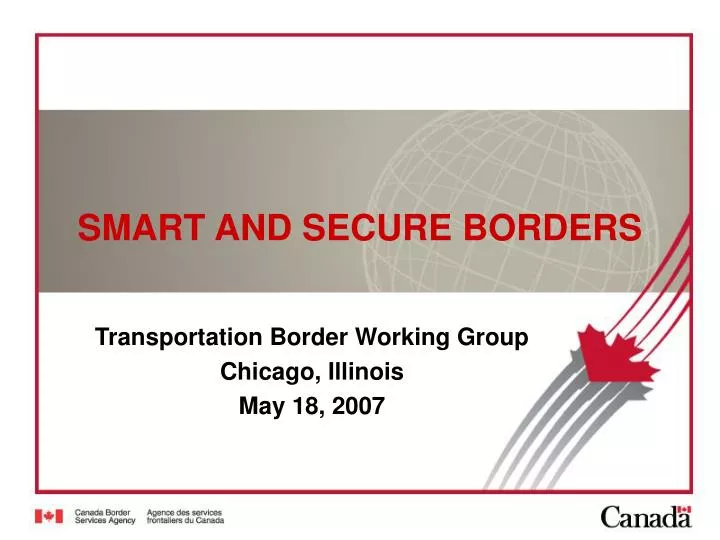 PPT - SMART AND SECURE BORDERS PowerPoint Presentation, free download ...