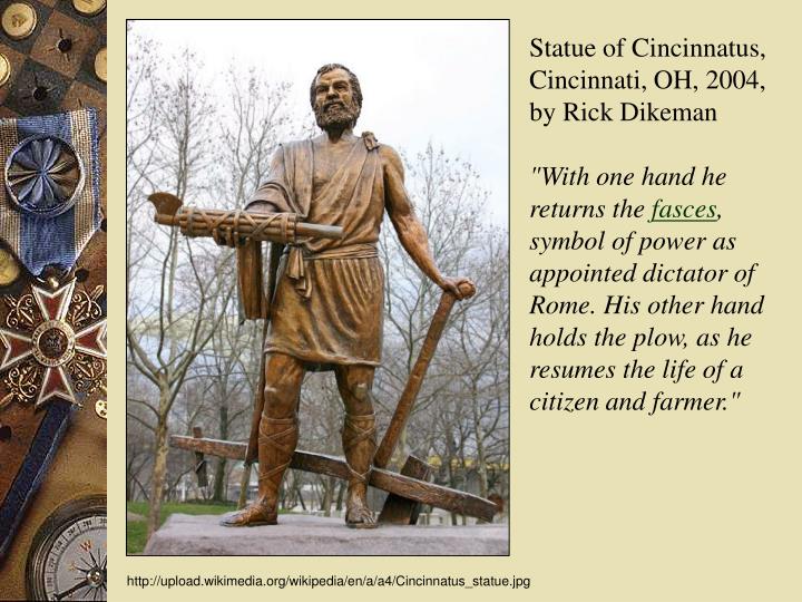 PPT - The Legend of Cincinnatus PowerPoint Presentation - ID:44336