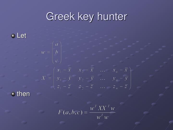 PPT - The Greek Key Motif PowerPoint Presentation - ID:443451