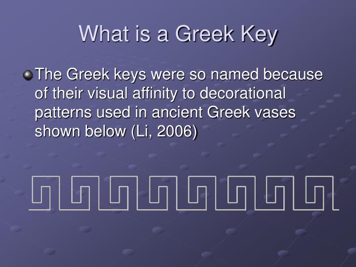 PPT - The Greek Key Motif PowerPoint Presentation - ID:443451