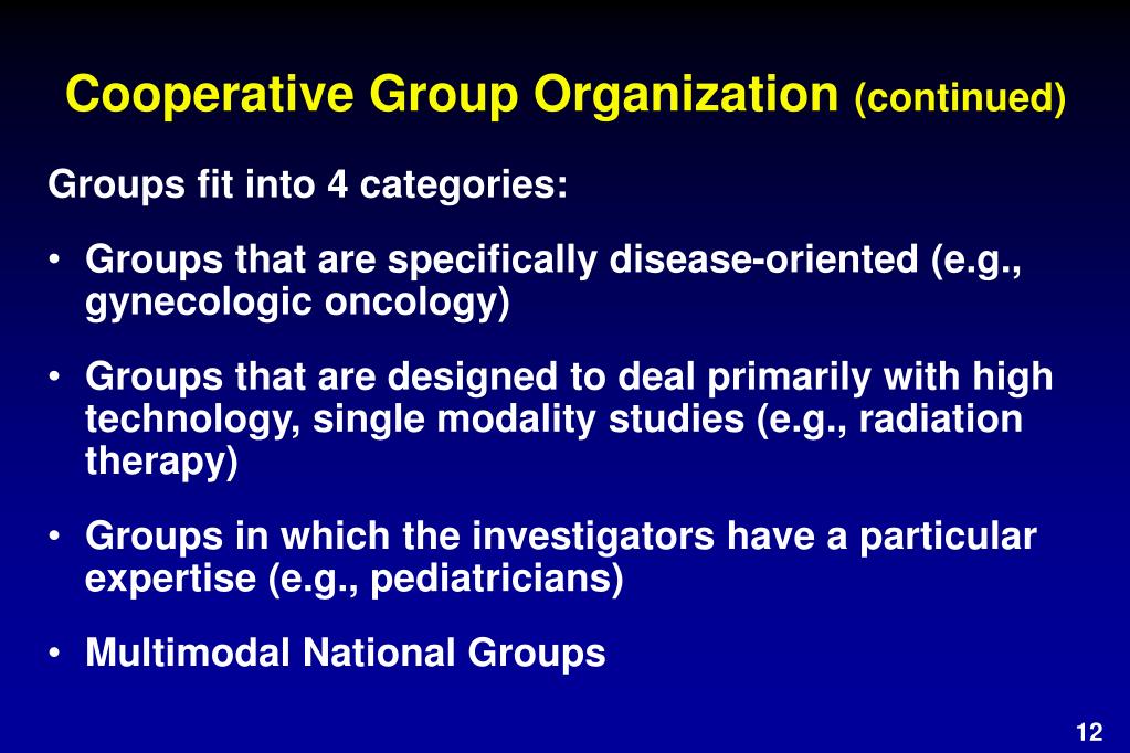 PPT - National Cancer Institute Clinical Trial Cooperative Groups ...