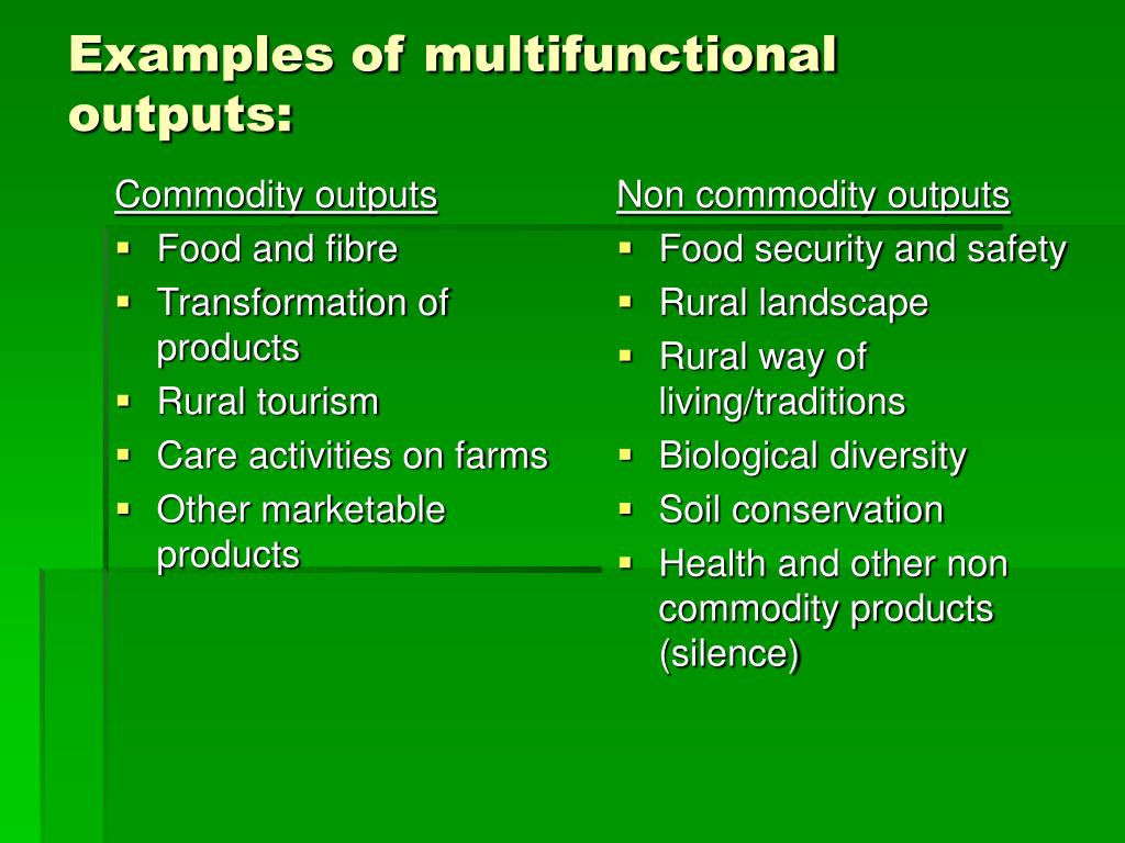 PPT - Actual European conditions for agriculture and rural development ...