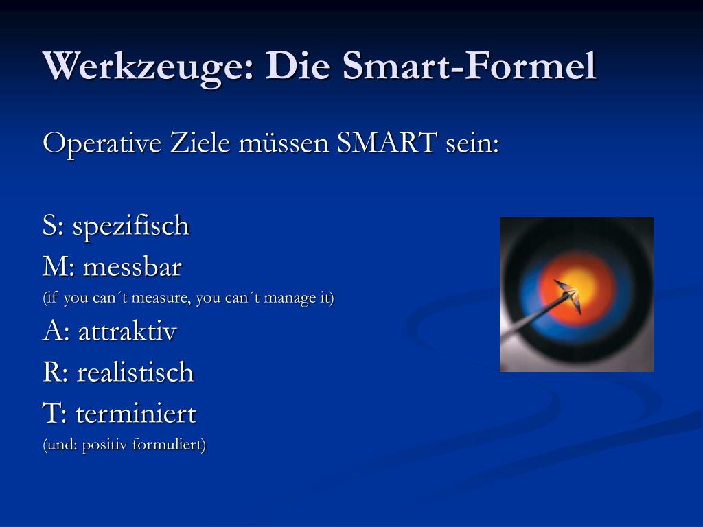 PPT - Qualität kann man machen Ziele festlegen PowerPoint Presentation ...
