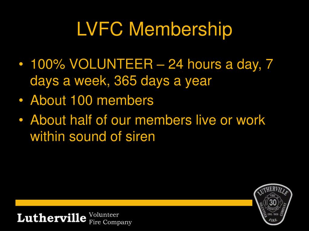 PPT - Lutherville Volunteer Fire Company PowerPoint Presentation, free ...