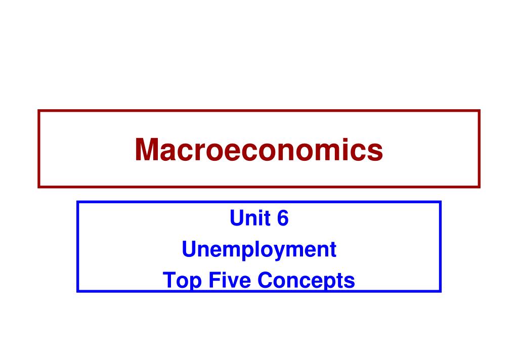 PPT Macroeconomics PowerPoint Presentation Free Download ID 444732