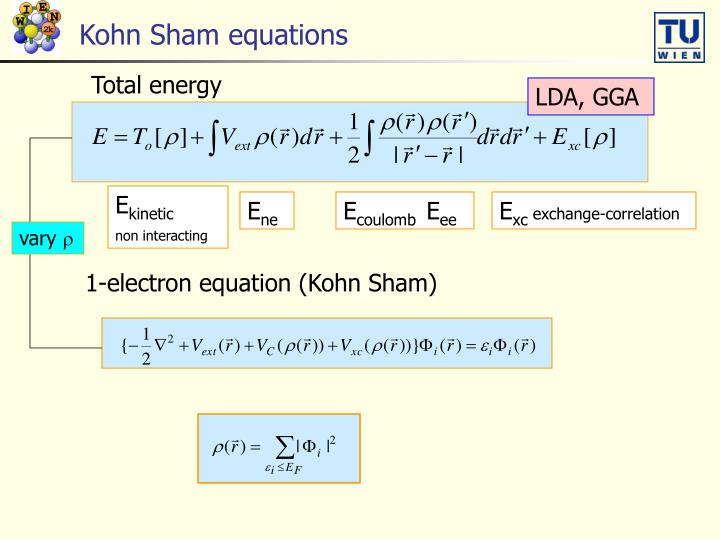 PPT - Density functional theory (DFT) and the concepts of the augmented ...