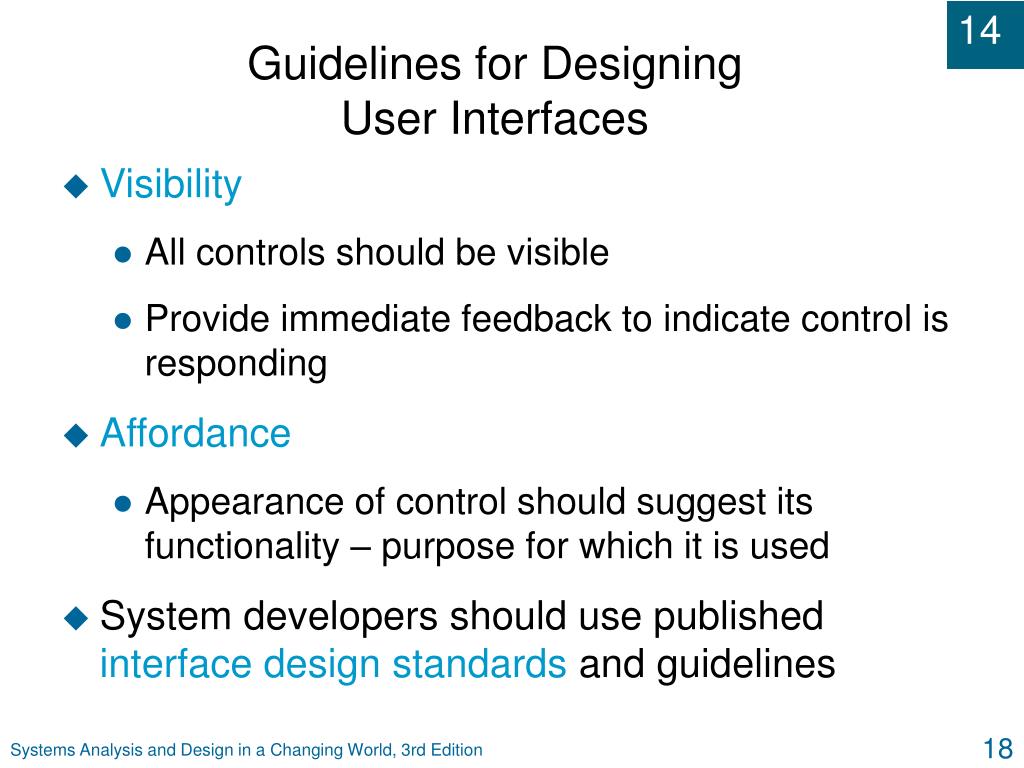 PPT - Chapter 13: Designing the User Interface PowerPoint Presentation ...