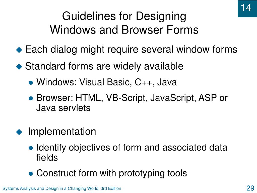 PPT - Chapter 13: Designing the User Interface PowerPoint Presentation ...