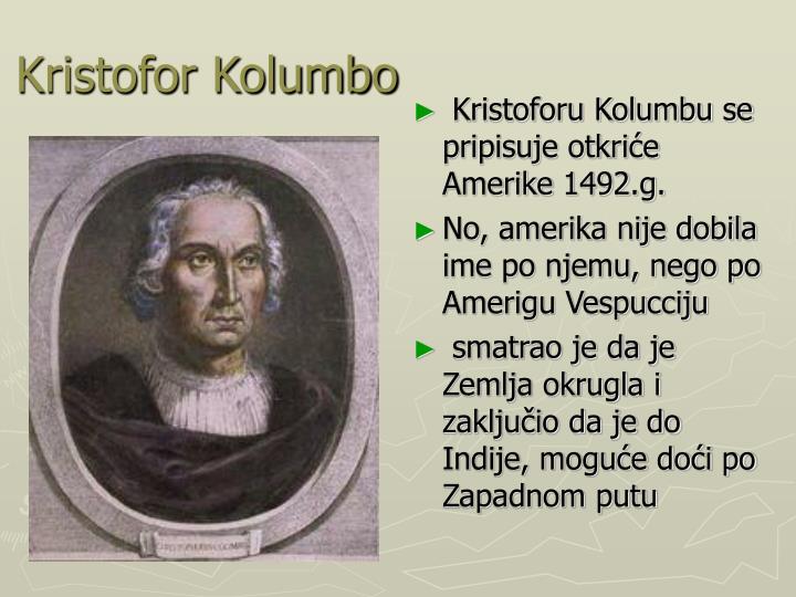 PPT - POVIJEST I GEOGRAFIJA Otkriće Amerike PowerPoint Presentation ...