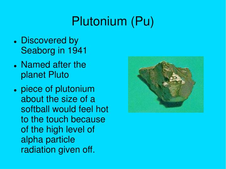 PPT - Actinides PowerPoint Presentation - ID:445710