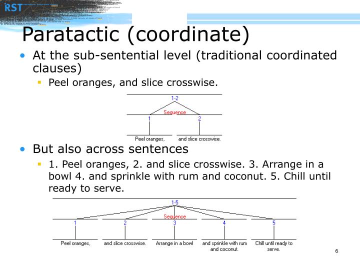 PPT - Introduction to RST Rhetorical Structure Theory PowerPoint ...