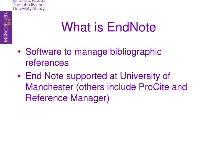 PPT - Introduction to EndNote PowerPoint Presentation - ID:446813