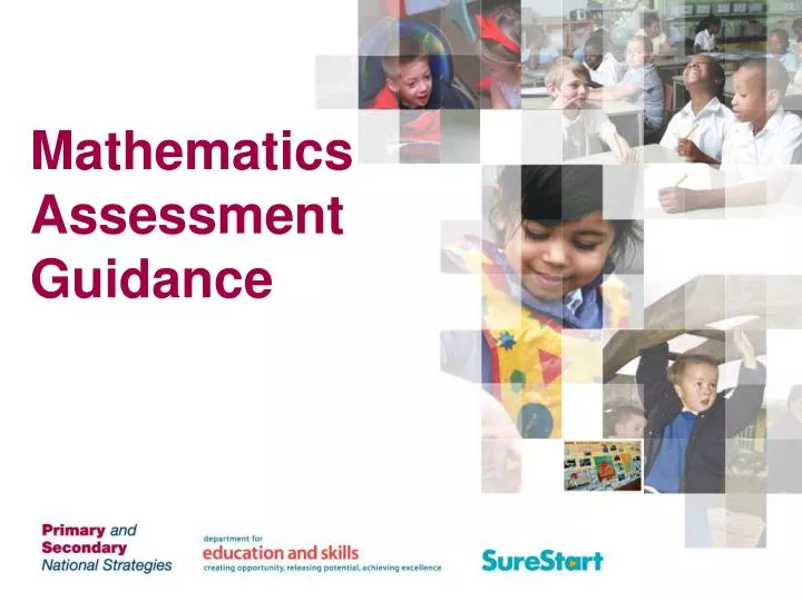 PPT - Mathematics Assessment Guidance PowerPoint Presentation, free ...