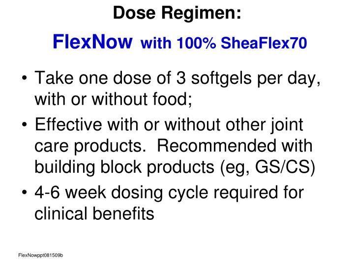 PPT - FlexNow ® with 100% SheaFlex70 TM PowerPoint Presentation - ID:447435
