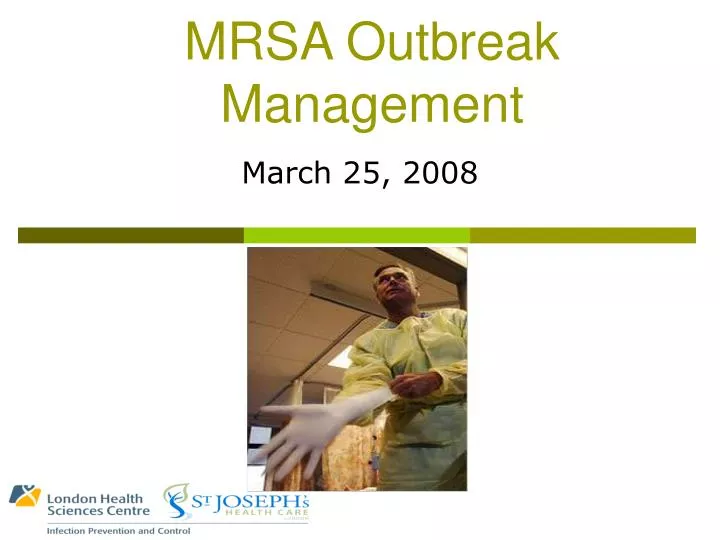 PPT - MRSA Outbreak Management PowerPoint Presentation, free download ...