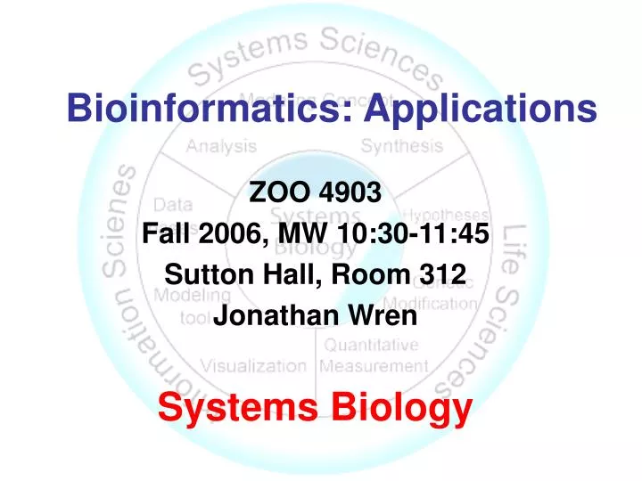 PPT - Bioinformatics: Applications PowerPoint Presentation, free ...