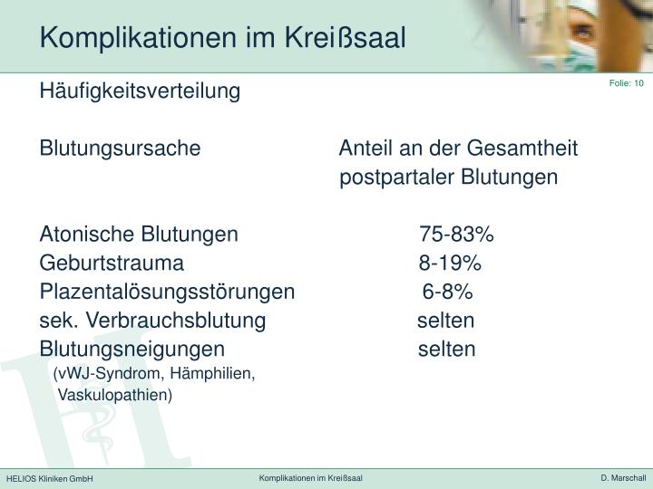 PPT - Komplikationen im Kreißsaal PowerPoint Presentation - ID:448166