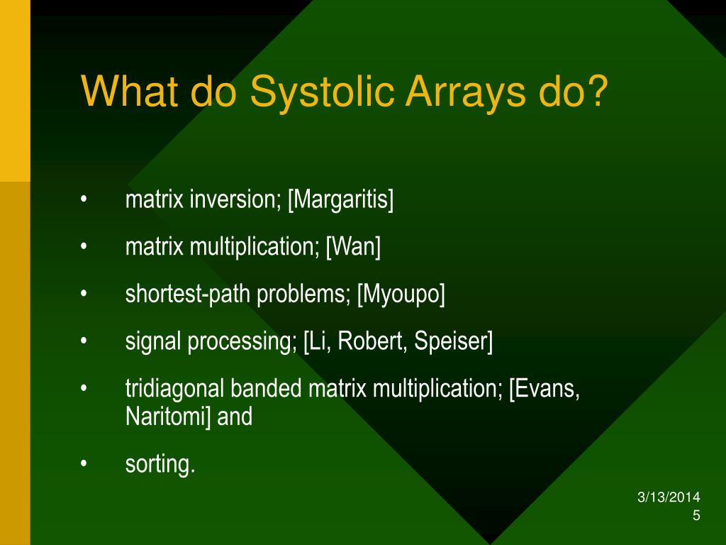 PPT - Systolic Arrays – Matrix-Vector Multiplication PowerPoint ... PPT - Systolic Arrays – Matrix-Vector Multiplication PowerPoint ...