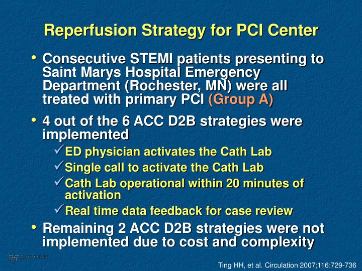 PPT - Regional Systems of Care to Optimize Timeliness of Reperfusion ...