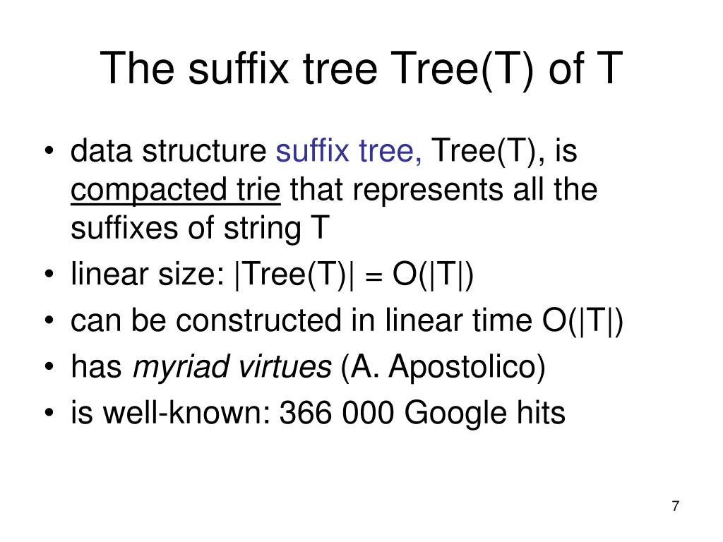 Ppt Suffix Tree And Suffix Array Techniques For Pattern Analysis In Strings Powerpoint